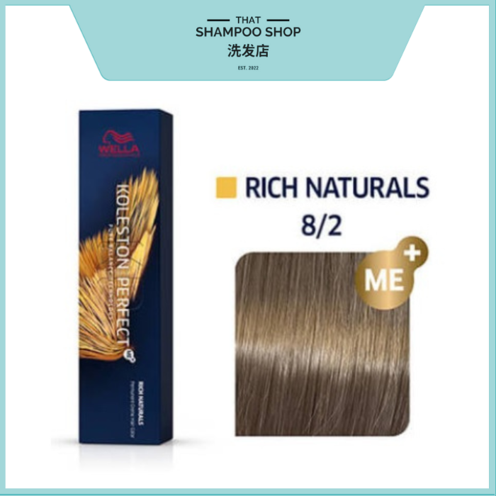 Wella Professionals Koleston Perfect Rich Naturals 8/2 Light Blonde / – That Shampoo Shop